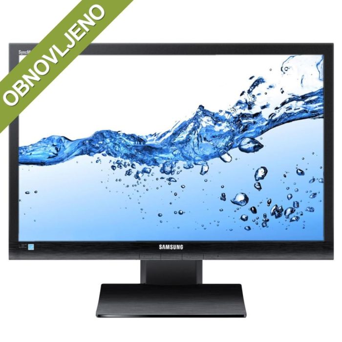 Monitor Samsung SyncMaster S24A450BW 24″ FHD LED (1920x1200), DVI, VGA, Refurbished